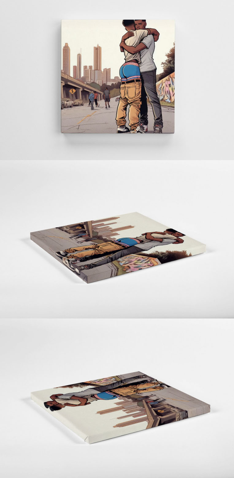 Show love print art - Saggers Art