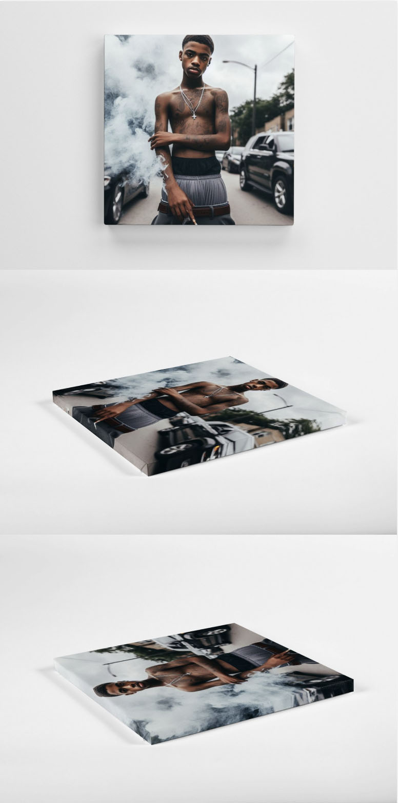 Smoke #3 - Saggers Art