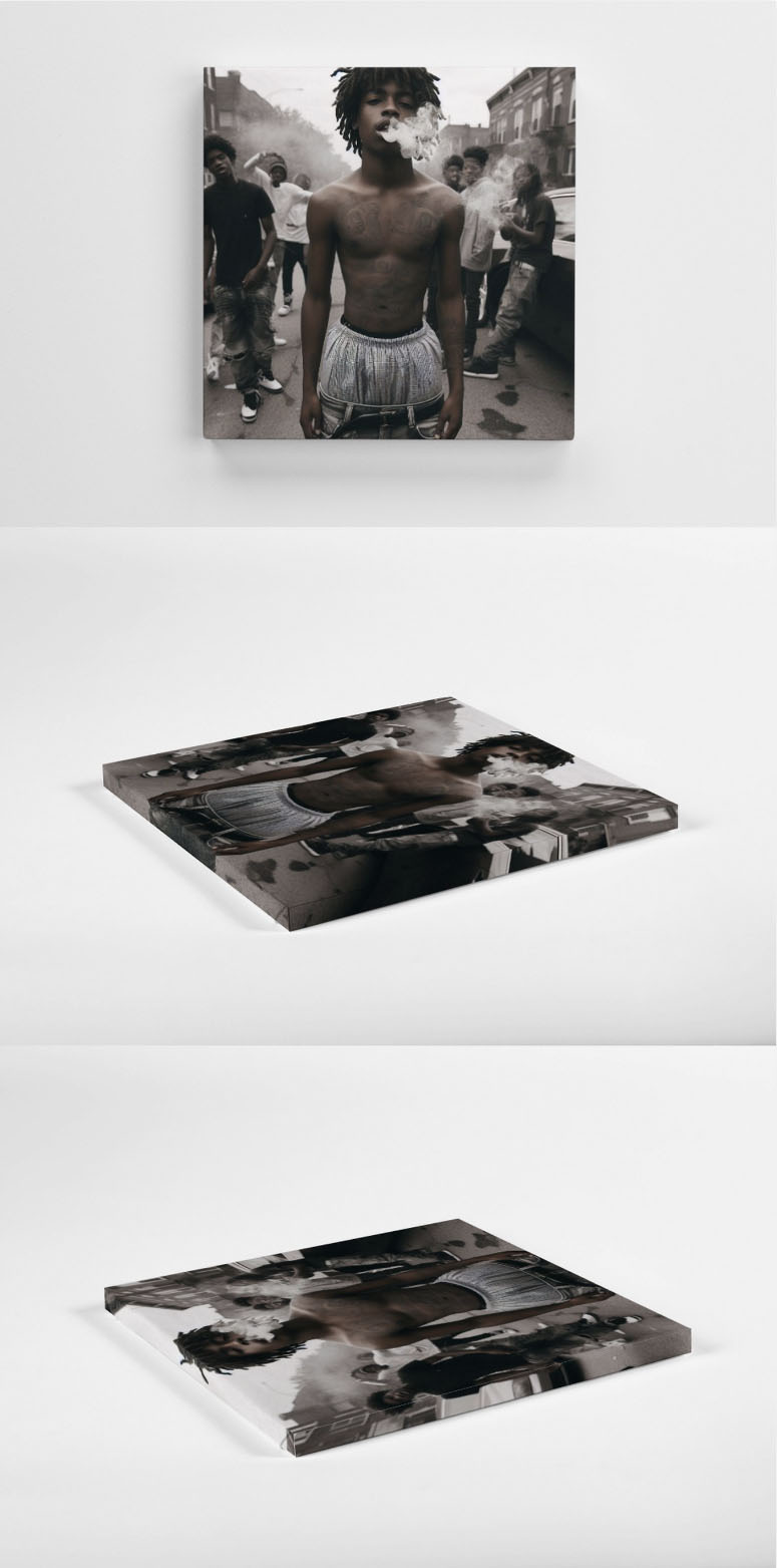 Smoke #4 - Saggers Art