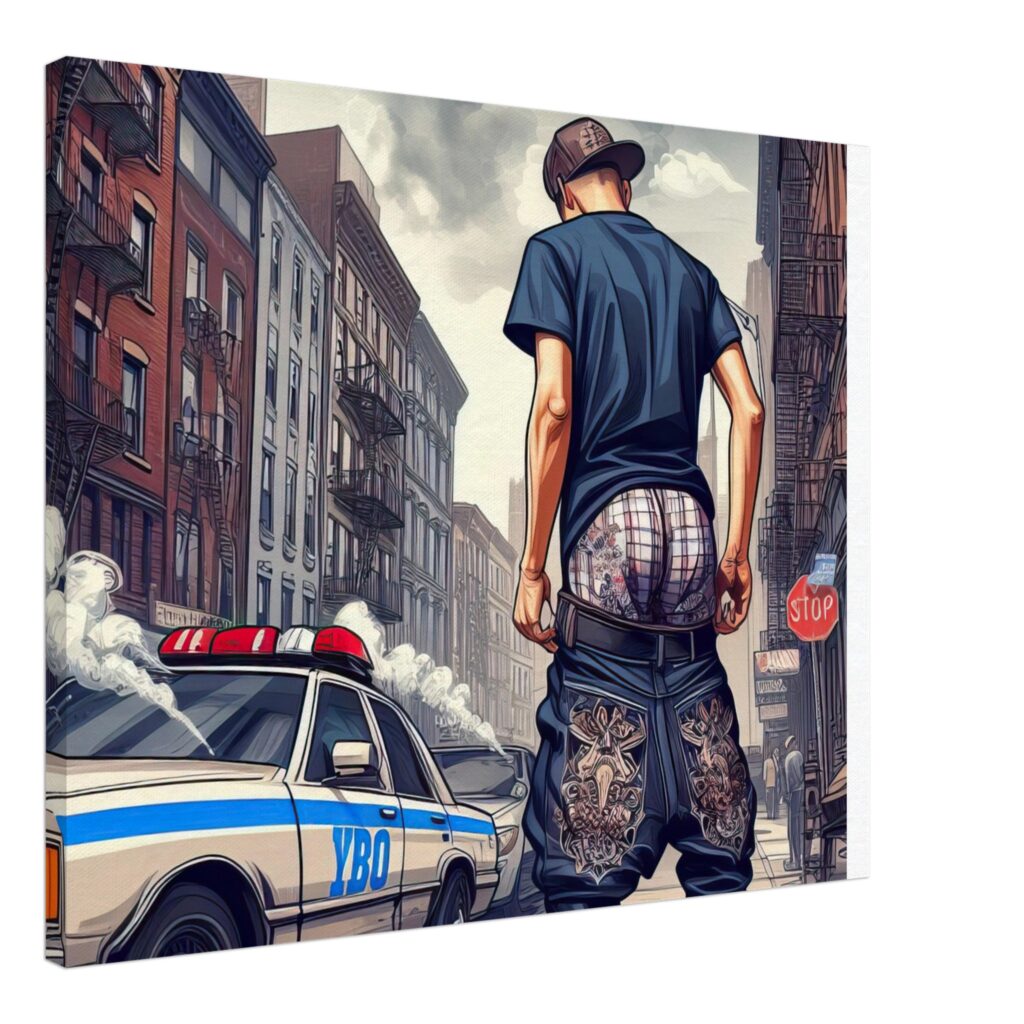 Thuggin #1 - Saggers Art