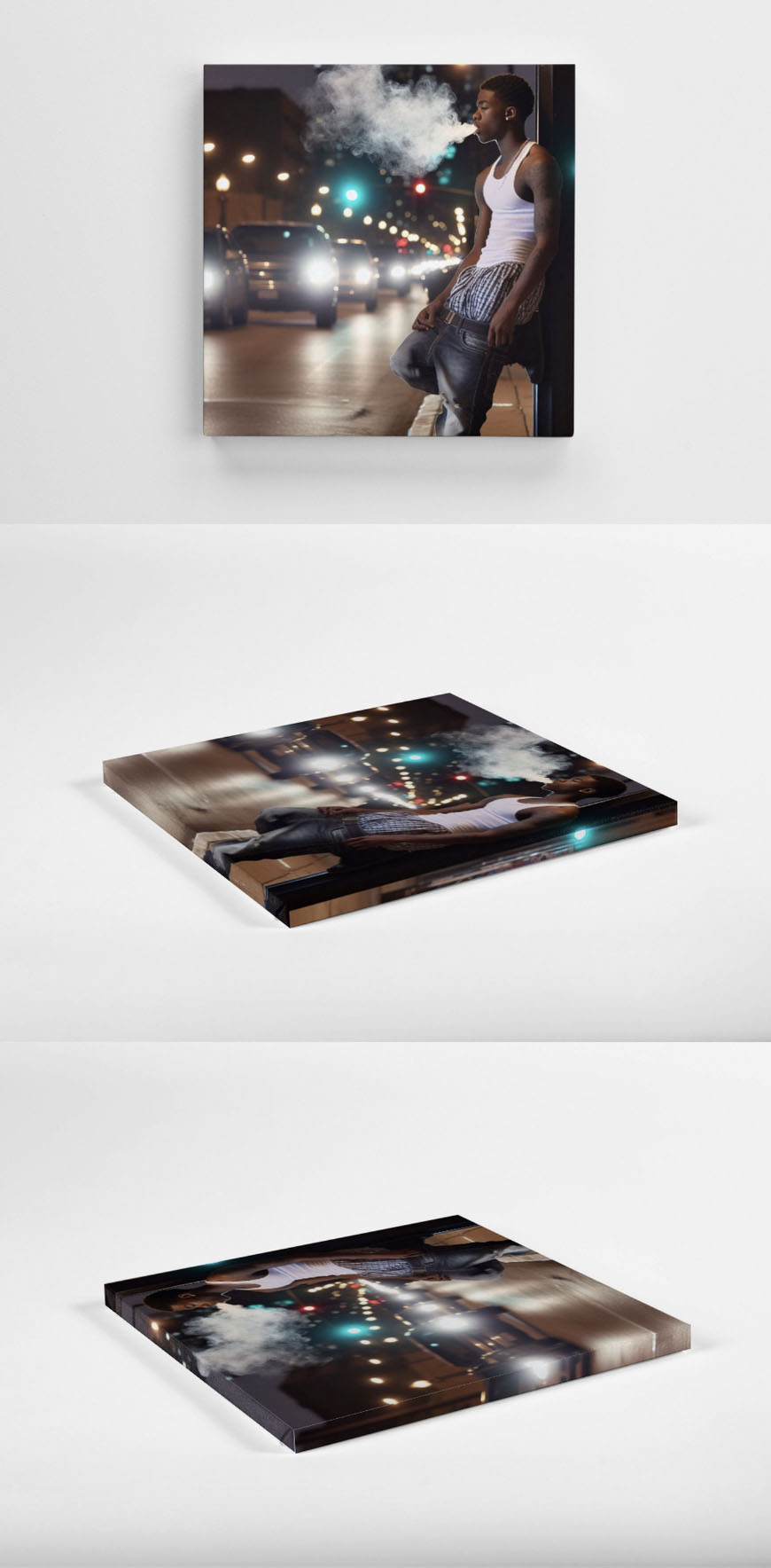 Smoke #8 - Saggers Art