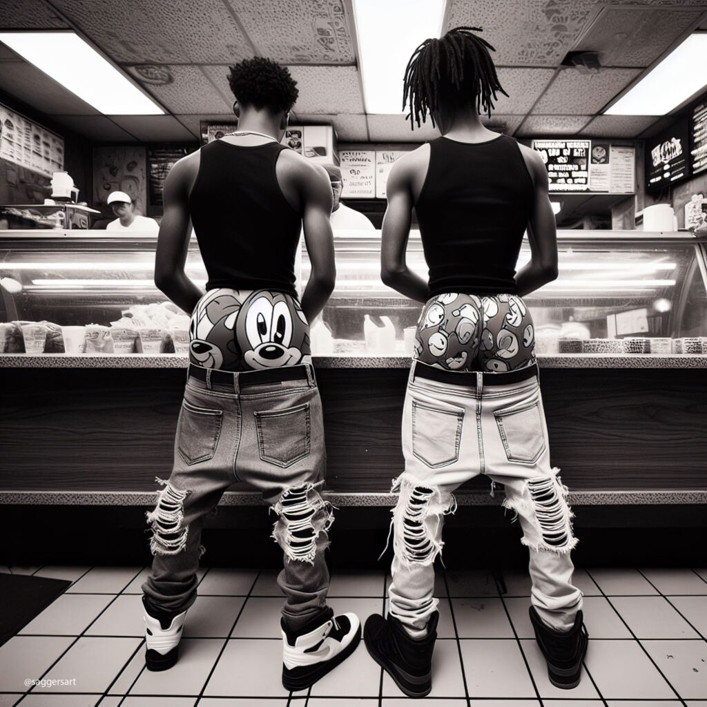 Deli sagging arts (digital download) - Saggers Art