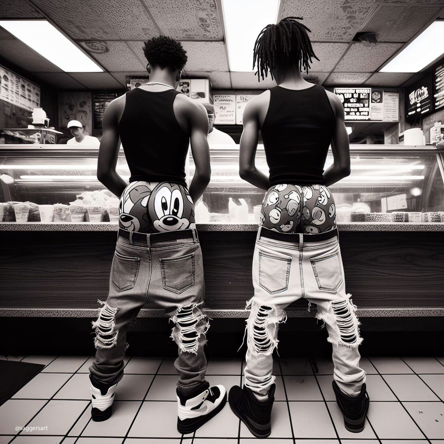 Deli sagging arts (digital download) - Saggers Art